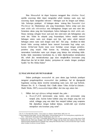 Makalah munasabah alquran1 | DOCX