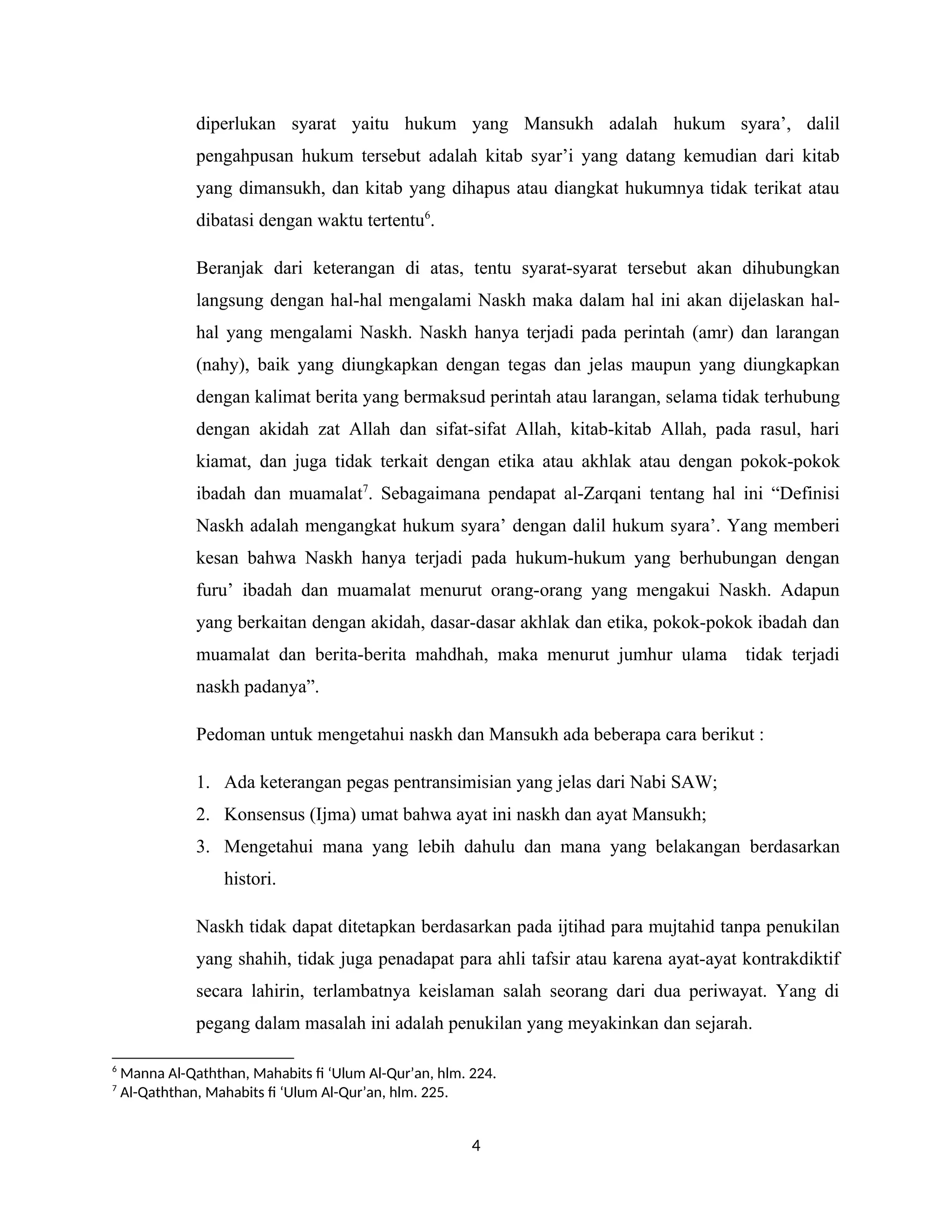 Makalah nasikh dan mansukh | PDF