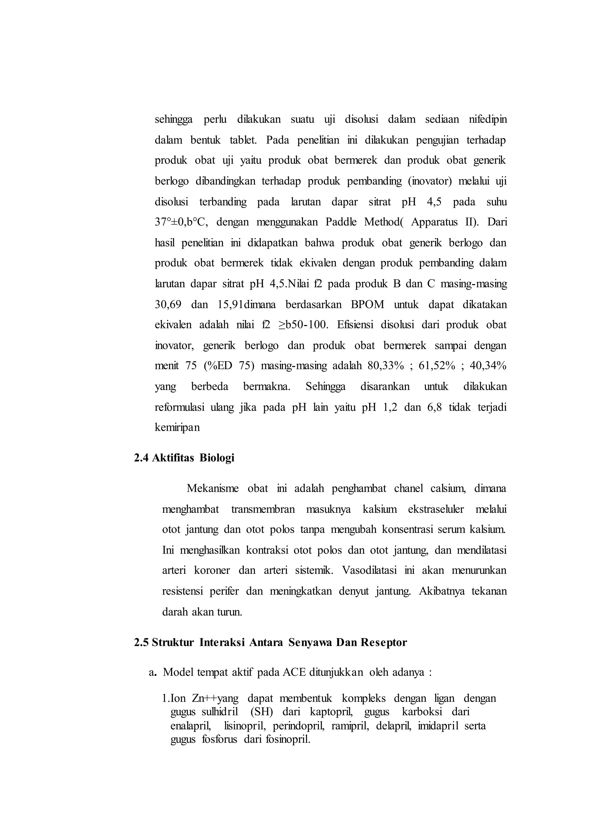 Makalah''nifedipin'' monalisa darwis g70116188 kls b | DOCX