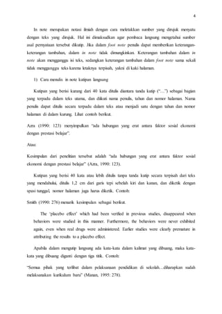 Makalah notasi ilmiah | DOCX