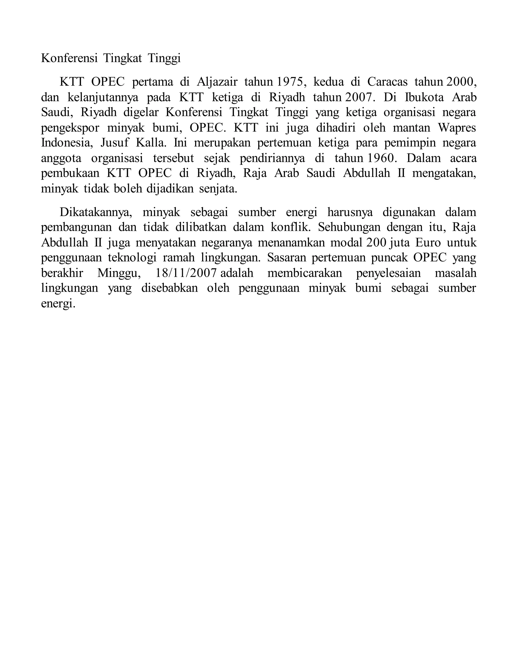 Makalah OPEC dan GATT.docx