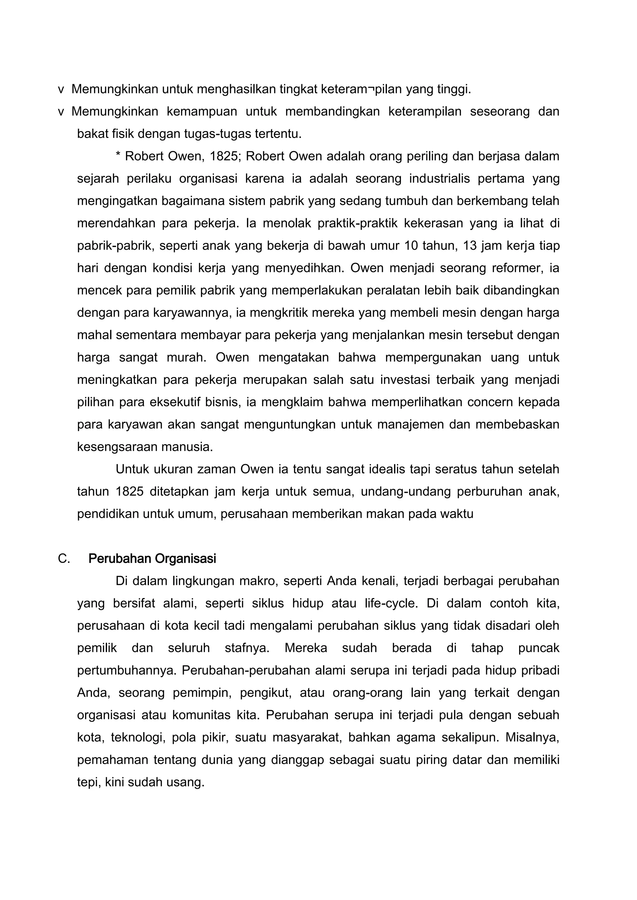 Makalah organisasi | DOCX