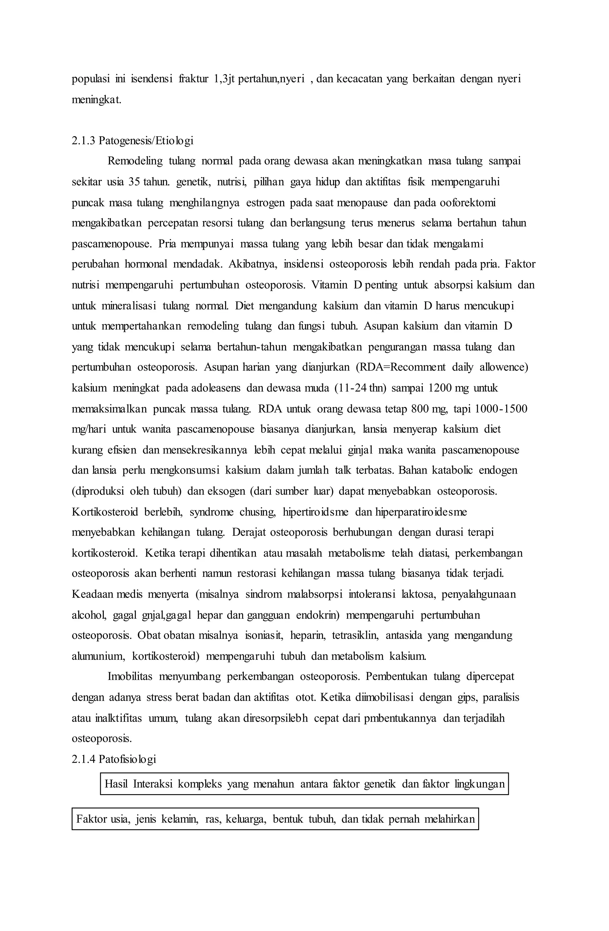 Makalah osteoporosis | DOCX