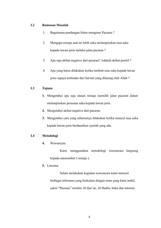 Pandangan Islam Mengenai Pacaran | PDF