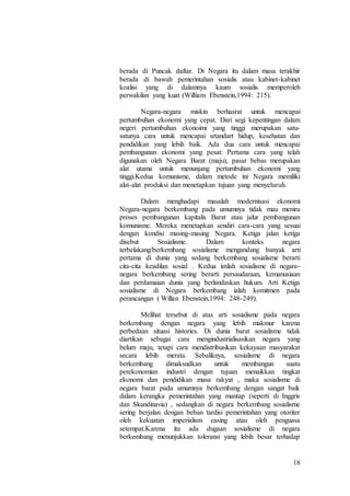 Sejarah Perumusan Macam-macam Ideologi di Dunia | DOCX