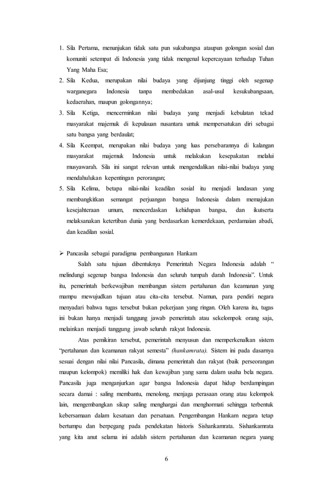 Makalah Pancasila sebagai Paradigma Pembangunan Nasional | DOCX