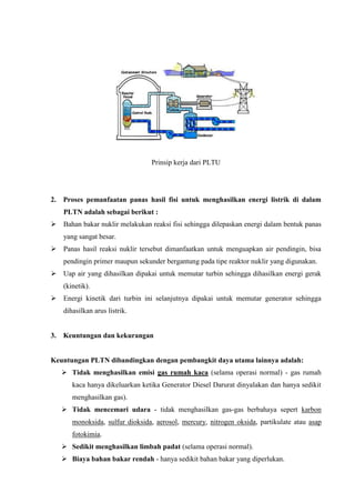 Makalah pembangkit listrik tenaga nuklir | DOCX