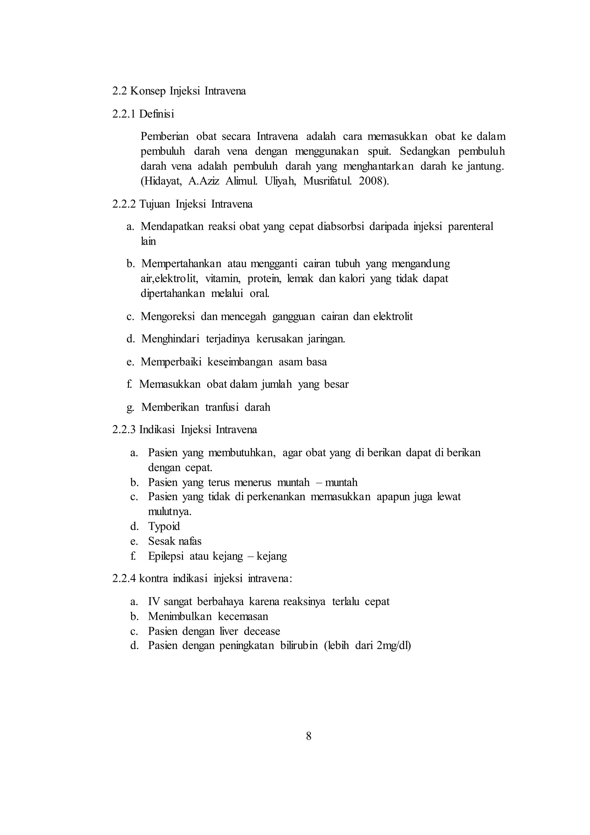 Makalah pemberian obat sc iv | DOCX