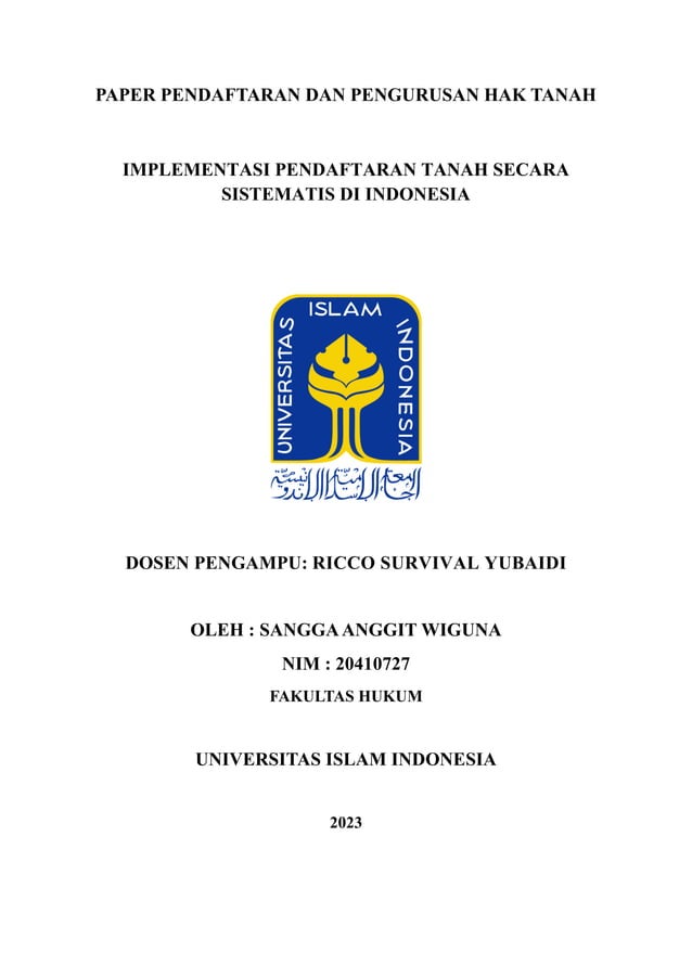 Makalah Pendaftaran Tanah_PPT FH UII_Dosen Pengampu Ricco Survival Yubaidi (9).pdf