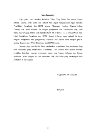 himpunan lengkap UU HAM | PDF