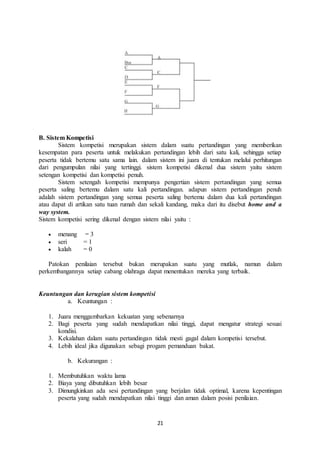 Makalah pendidikan jasmani tentang sepak bola, basket, aquatic, voli ...