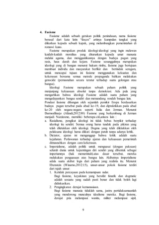 Pengertian Macam-macam Ideologi Dunia Secara Filsafat | DOCX