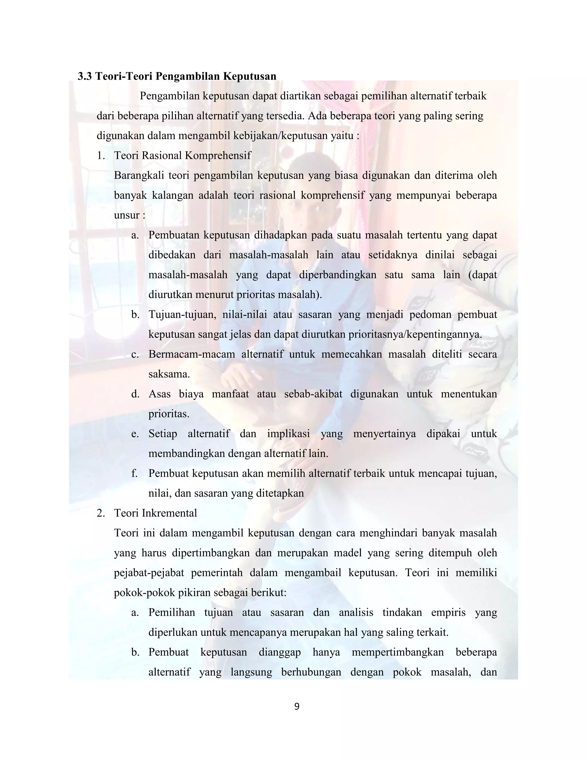 Makalah pengambilan kepeutusan dalam organisasi | PDF