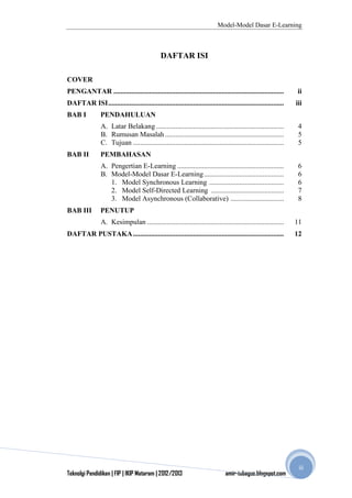 Makalah E-LEARNING | PDF