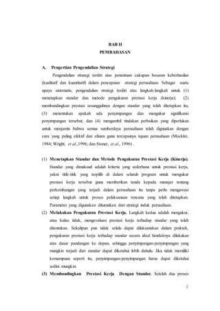Makalah pengendalian strategi | DOCX