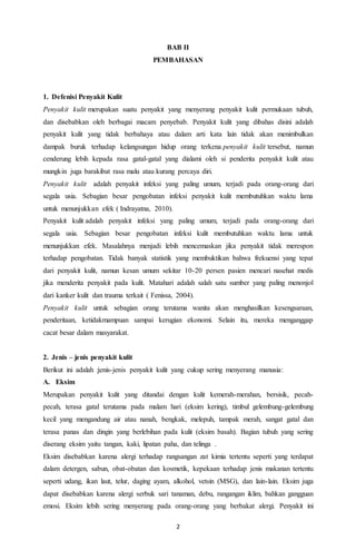 Makalah penyakit kulit | DOCX