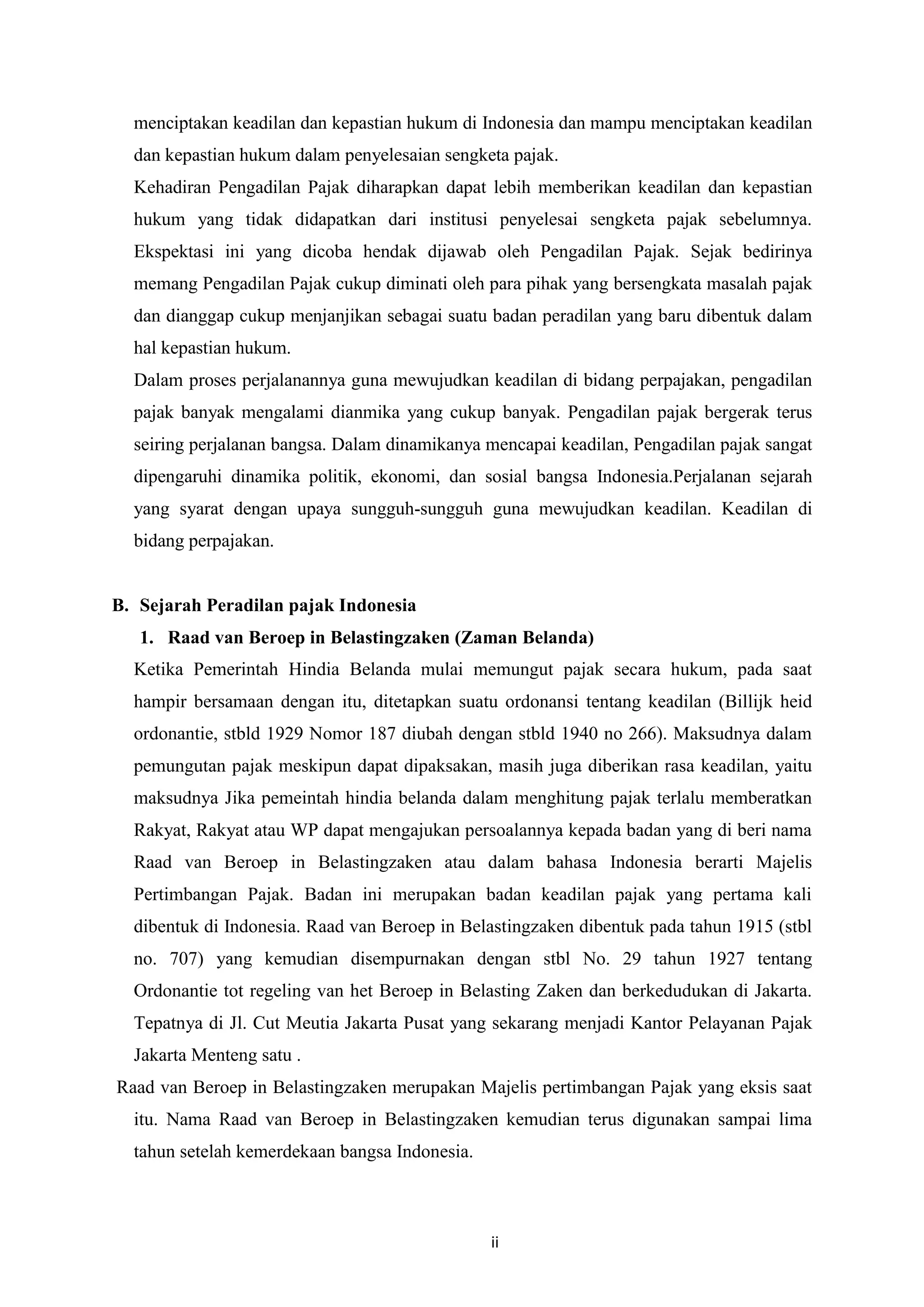 Makalah peradilan pajak | DOCX