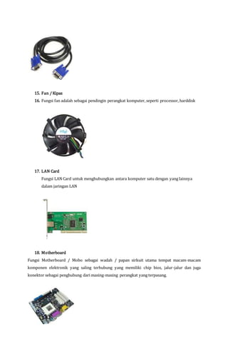Makalah perangkat keras | PDF