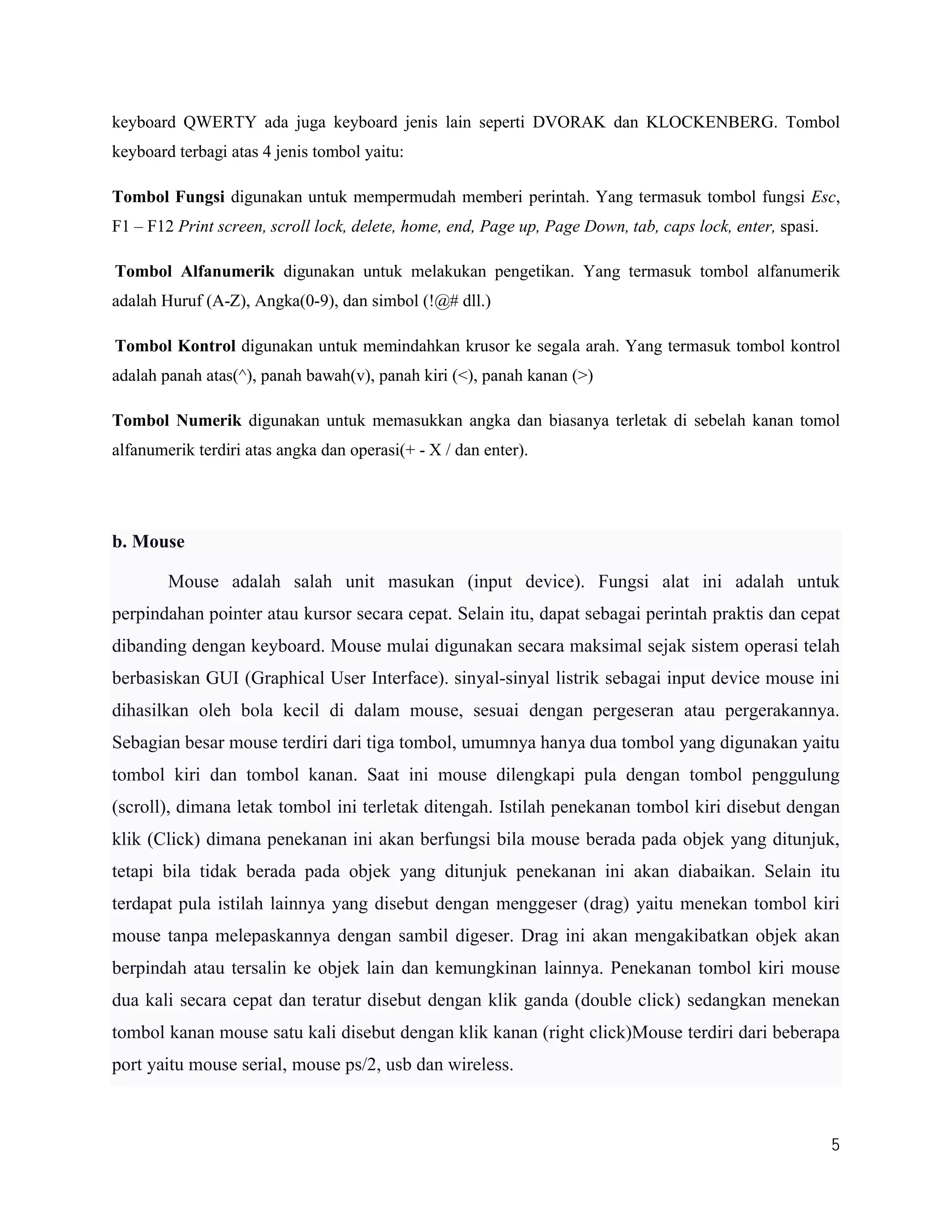 Makalah perangkat keras & perangkat lunak lengkap | PDF