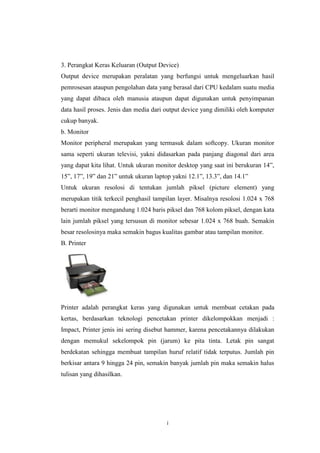 Makalah perangkat lunak dan keras 2 | PDF