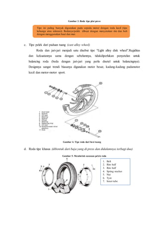 Makalah perawatan ban dan roda | DOCX