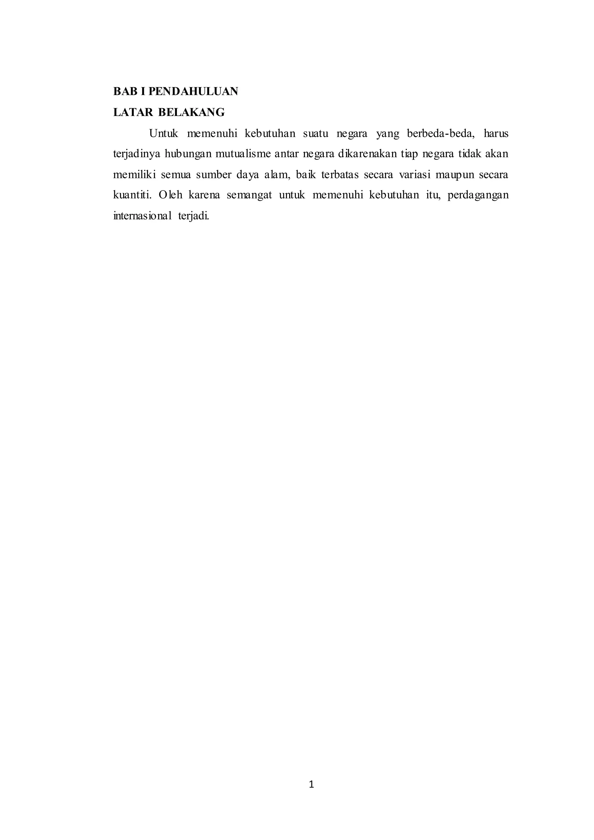 Makalah perdagangan internasional pengertian, teori, 7 manfaat dan ...