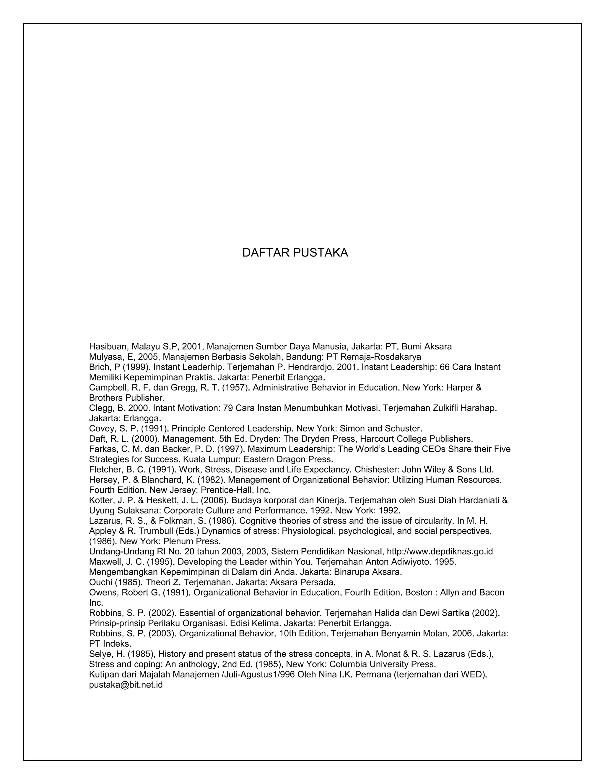 Makalah perilaku organisasi | DOC