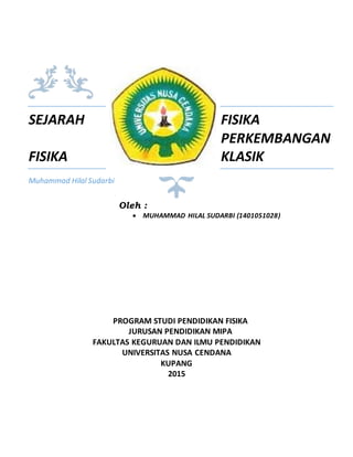 SEJARAH FISIKA KLASIK | PDF