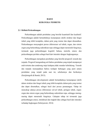 Makalah Perkembangan Masa Konsepsi | PDF