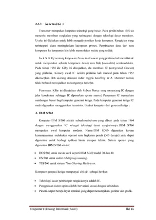 Makalah perkembangan teknologi masa kini ( fauzi ) UPI YPTK PADANG | DOCX