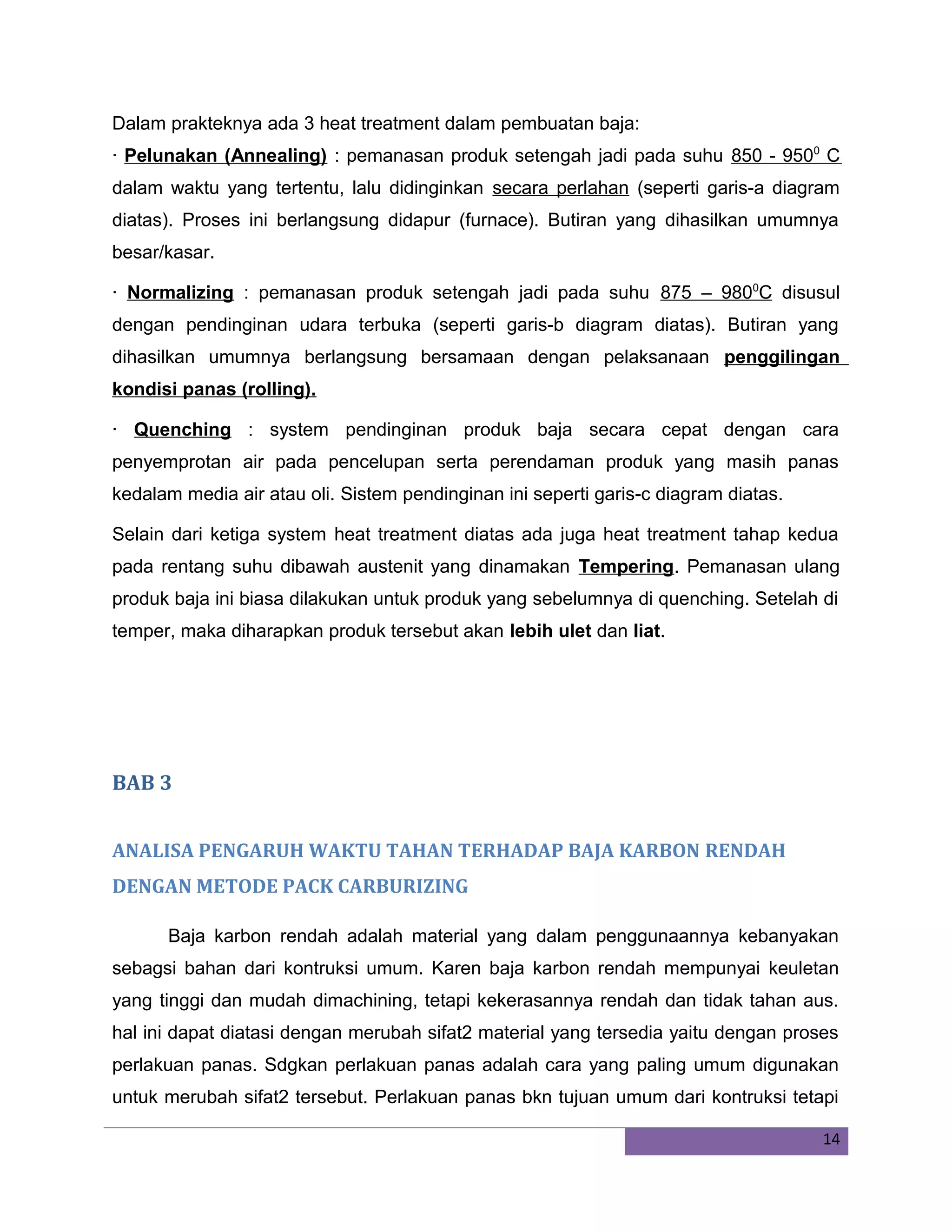 Makalah perlakuan panas | DOC