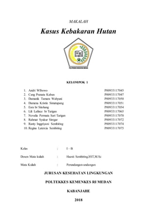 Makalah perundang undangan kelompok 1 | PDF