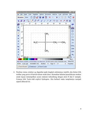 ChemSketch Software - Pengetahuan Ilmu Komputer | DOC