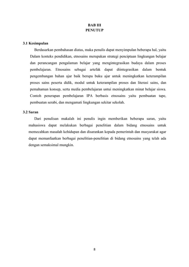 MAKALAH_POSISI ETNOSAINS DALAM PEMBELAJARAN IPA_KEL 4.docx