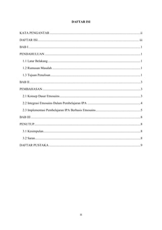 MAKALAH_POSISI ETNOSAINS DALAM PEMBELAJARAN IPA_KEL 4.docx