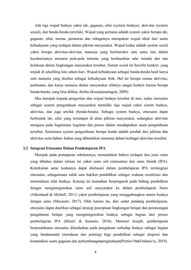 MAKALAH_POSISI ETNOSAINS DALAM PEMBELAJARAN IPA_KEL 4.docx