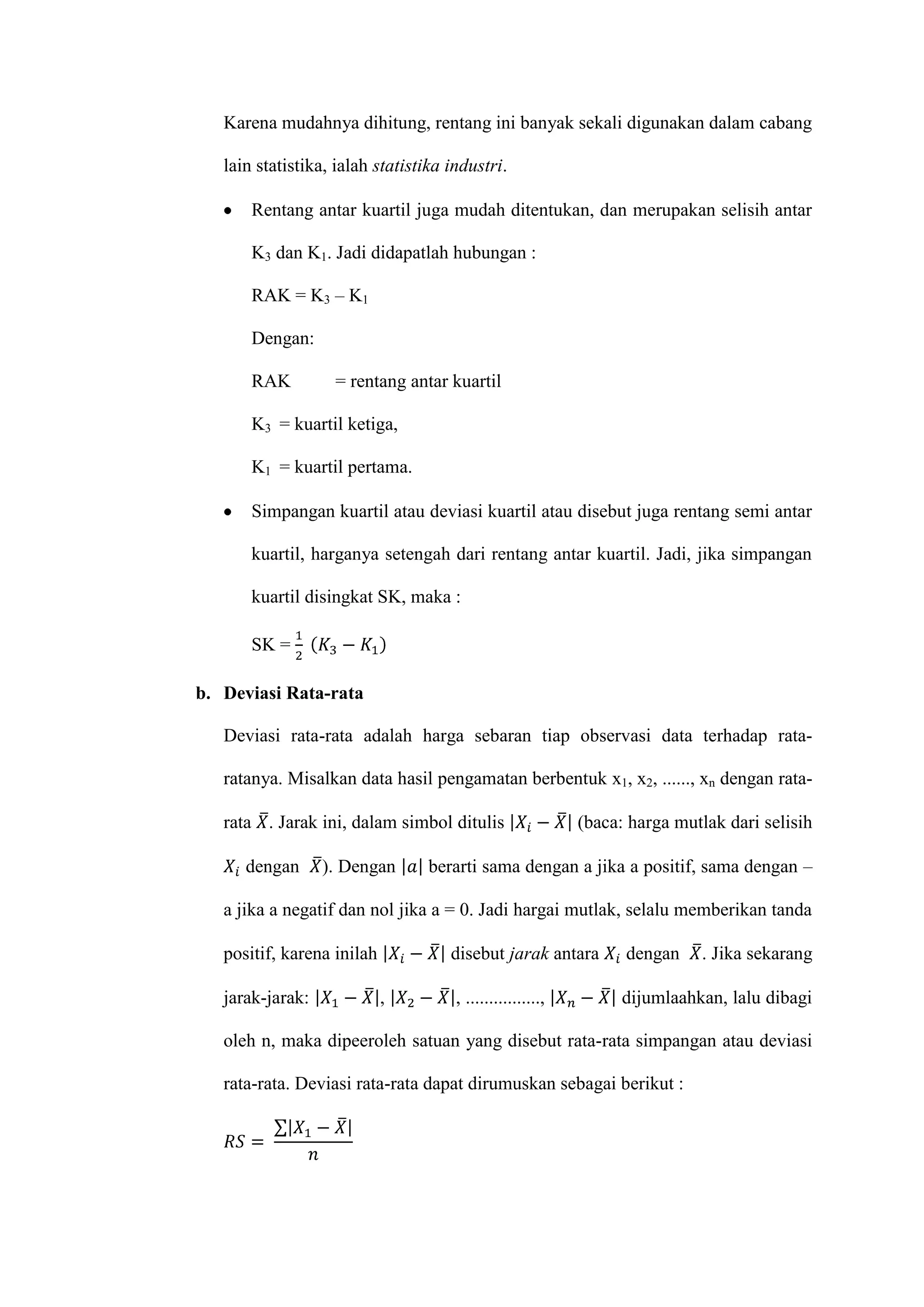 PAKET PROGRAM SIMULASI STATISTIKA | DOCX