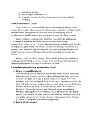 Makalah praktikum jaringan tumbuhan jagung dan kacang tanah | DOCX