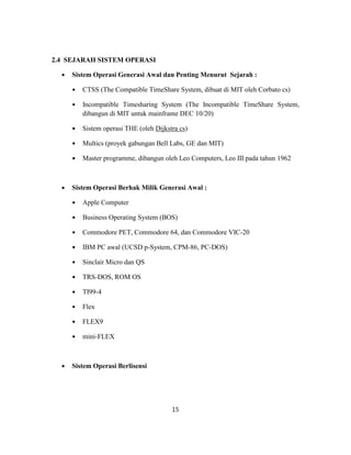 Makalah sistem operasi 2 | PDF