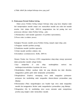 PROBLEM SOLVING | DOCX