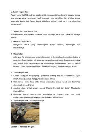 Makalah procedure text dan report text v.4 | DOCX