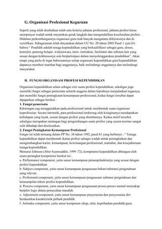 Makalah profesi kependidikan | PDF