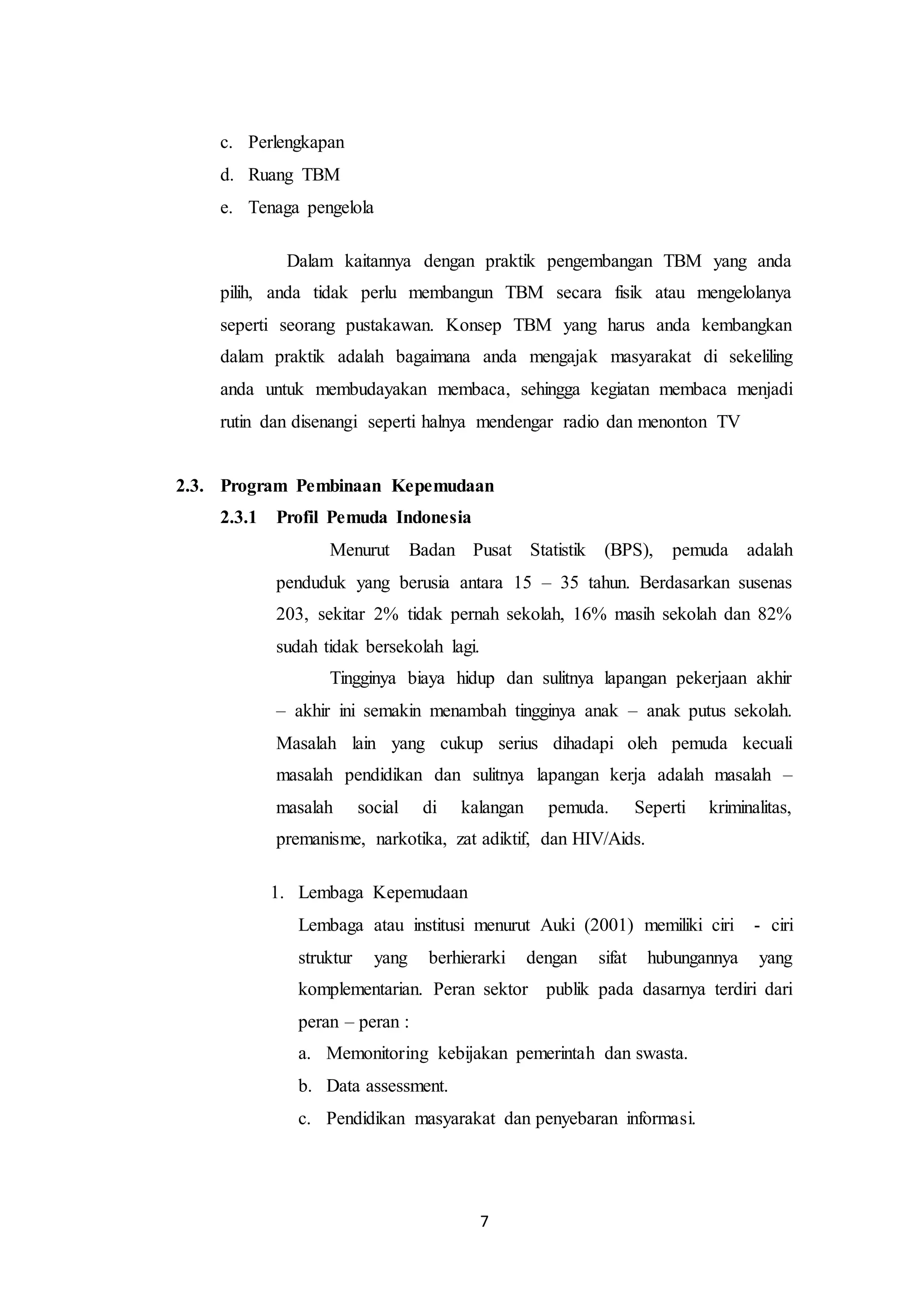 Makalah program pemberantasan buta aksara | DOCX