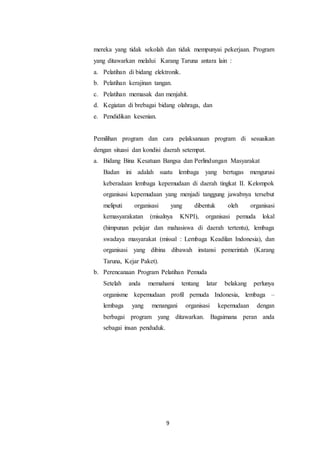 Makalah program pemberantasan buta aksara | DOCX