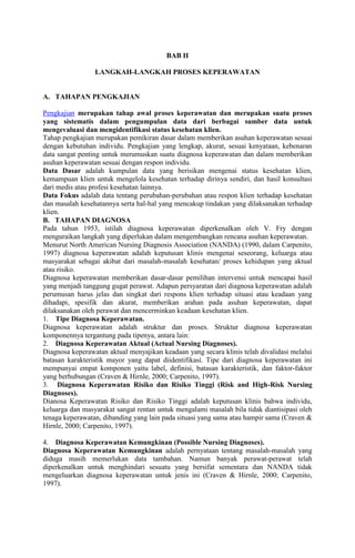 Makalah proses keperawatan | DOCX