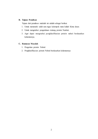 Makalah protein | DOCX