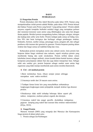 MAKALAH_PROTEIN PERNJELASAN TERKAIT PENGERTIAN PROTEIN, KANDUNGANNYA.doc