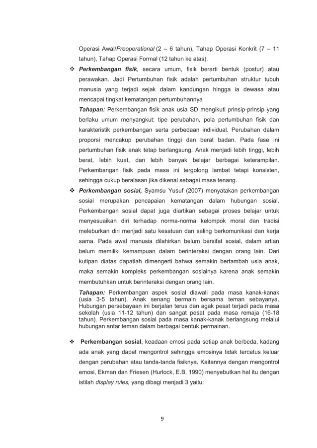 Makalah psikologi perkembangan psikologi pada anak usia dini | PDF