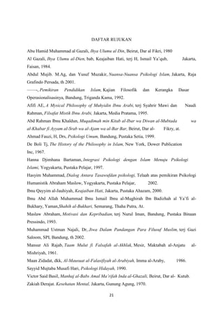 KEPRIBADIAN MUSLIM DAN CIRI-CIRINYA | DOCX