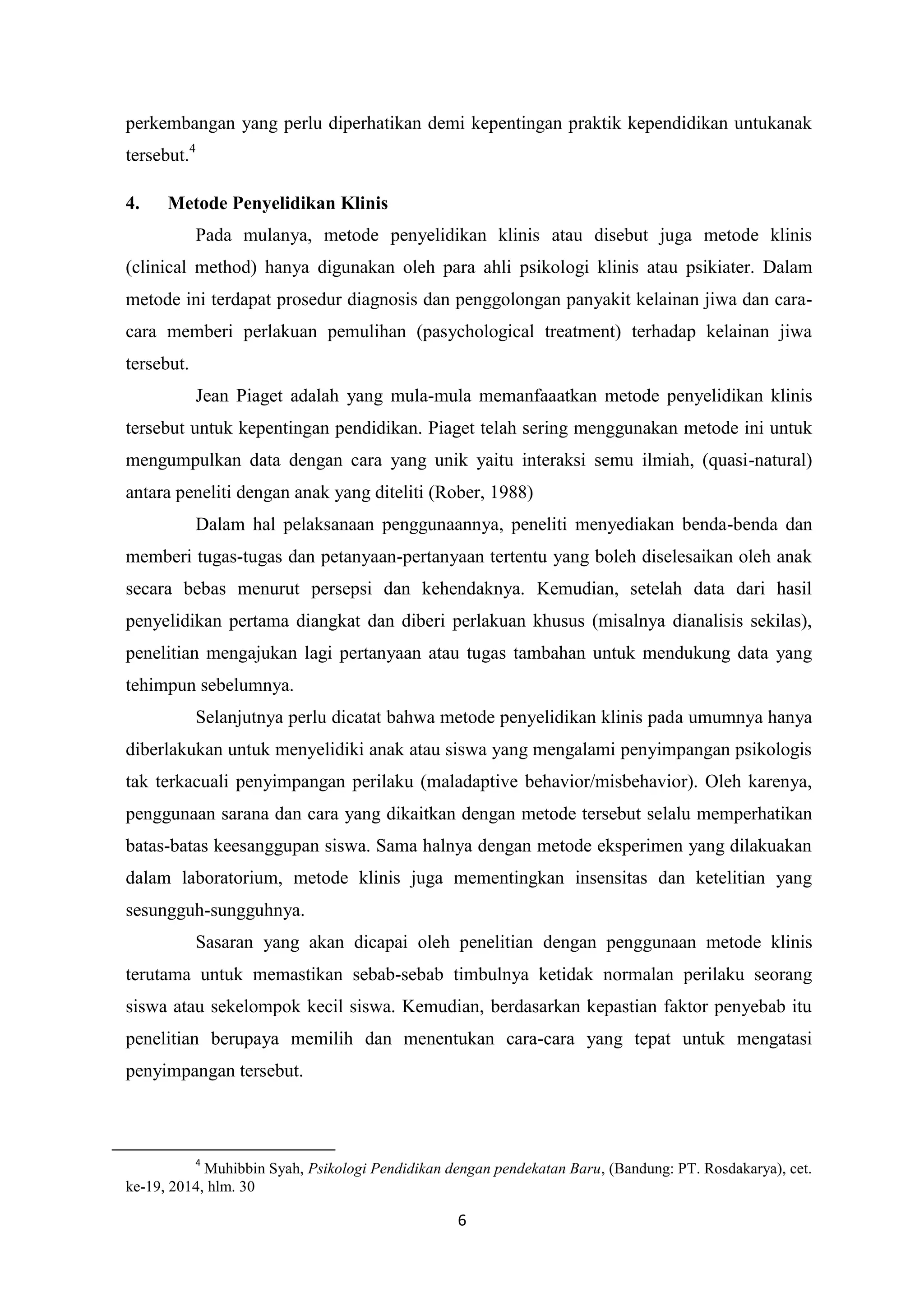 psikologi pendidikan tentang Metode, Tujuan, dan Peranan Psikologi ...